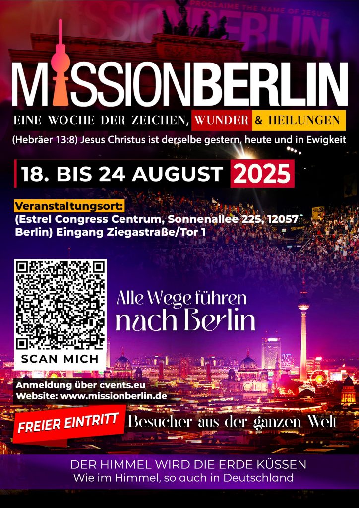 Mission Berlin 2025 - Charisma Magazin